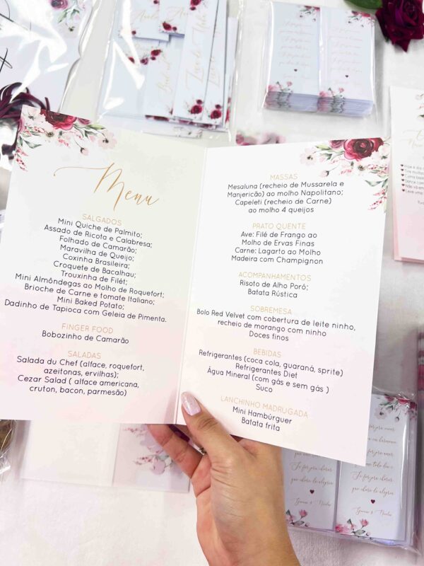 Menu Livrinho – COD. 252 – Le Poa