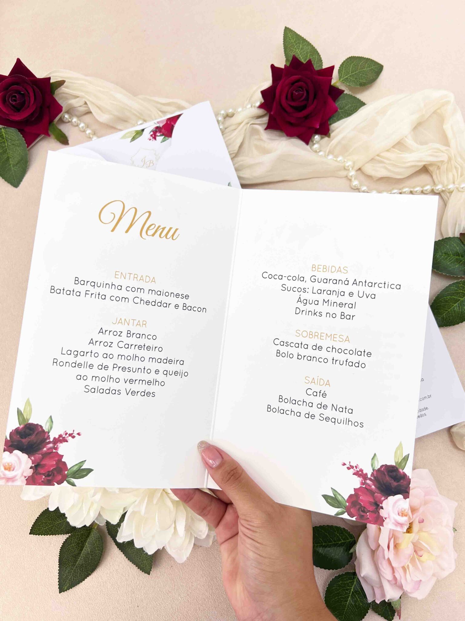 Menu Livrinho – COD. 252 – Le Poa